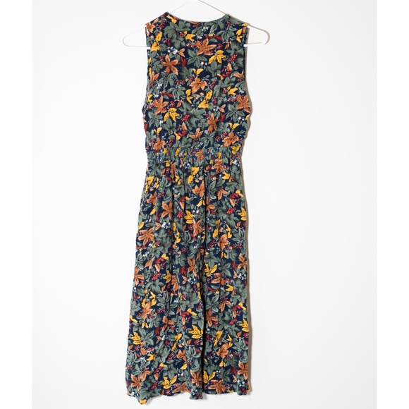 Vintage | Dresses | Karavan Dress Fall Leaves Berries Size Small | Poshmark